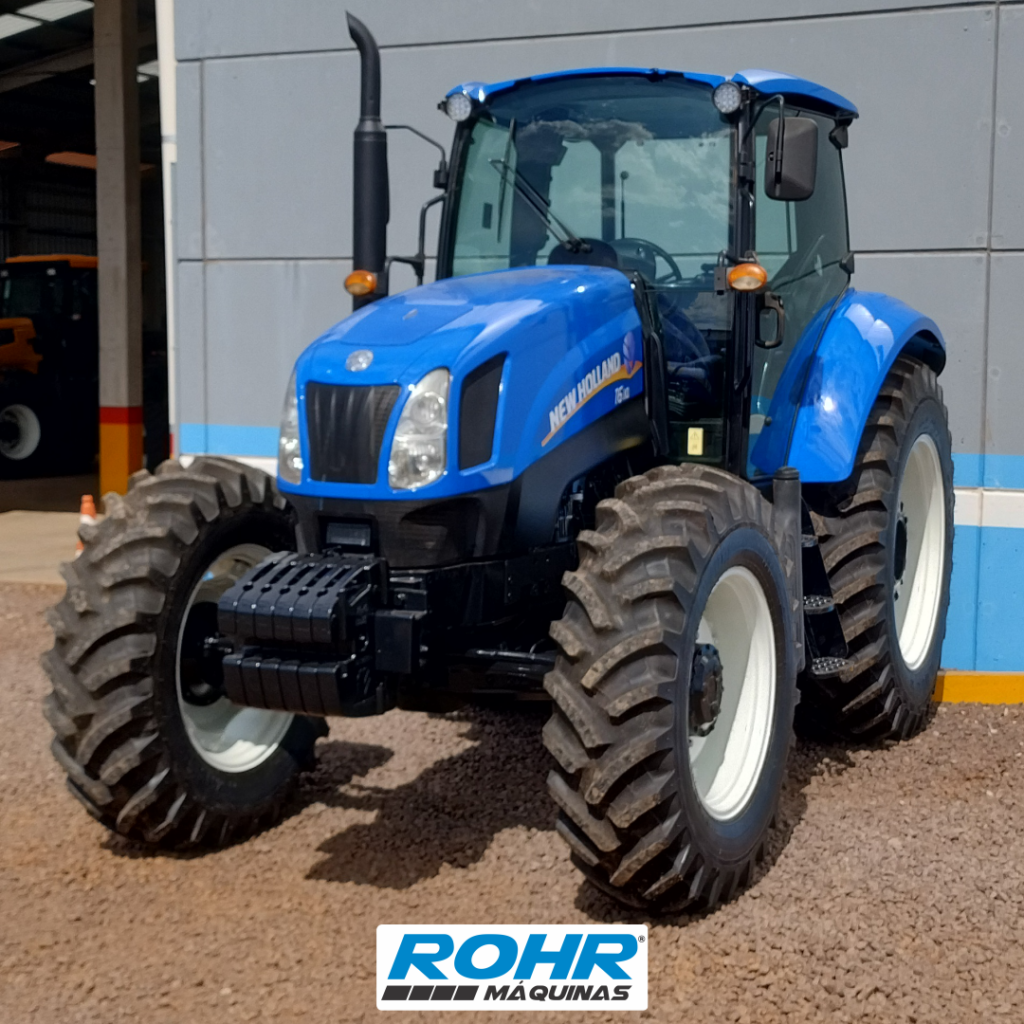 TRATOR NEW HOLLAND T6 110 ANO 2018 – Rohr Máquinas